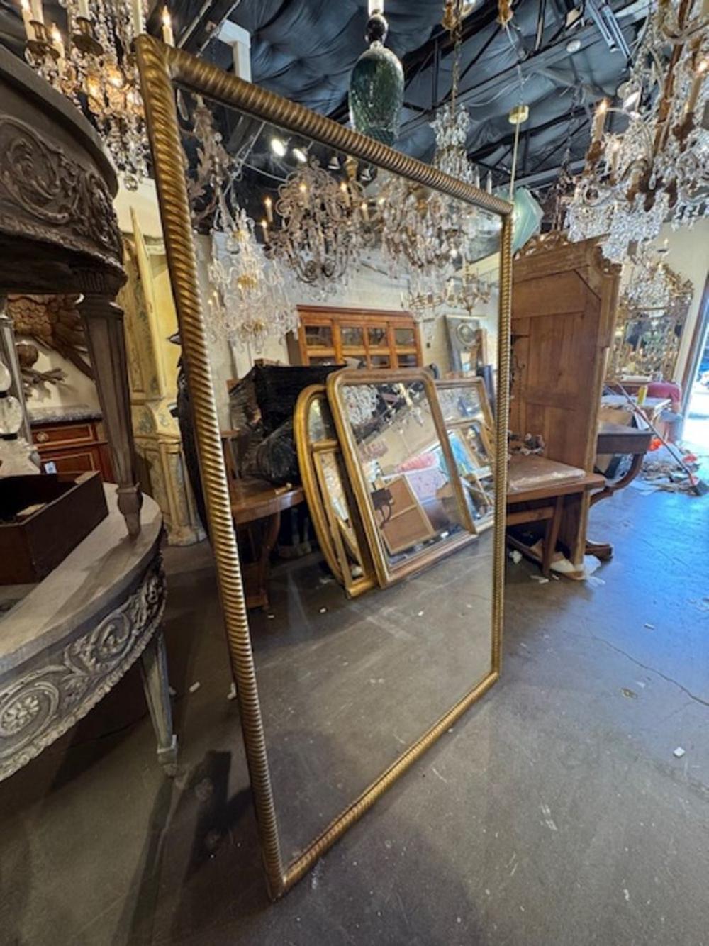 19th Century Giltwood Transitional Mirror – Legacy Antiques